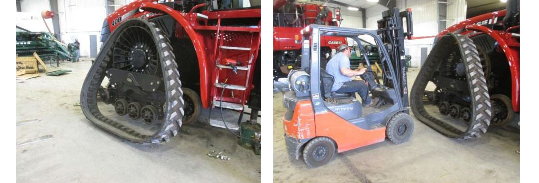 How to Replace & Maintain Case IH Rowtrac & New Holland T8 Smarttrax ...